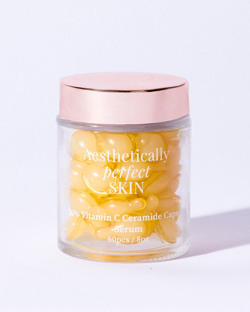 20% Vitamin C Ceramide Capsule Serum (60pcs) – Aesthetically Perfect Skin